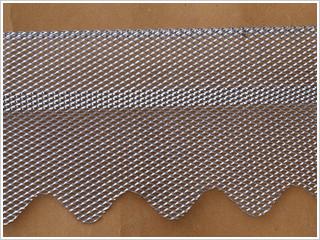 China 3.5mm Ceiling Expanded Wire Mesh Aluminum Plate Decorative Steel Mesh 20x40mm for sale