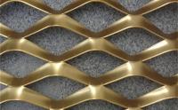China 3.5mm Ceiling Expanded Wire Mesh Aluminum Plate Decorative Steel Mesh 20x40mm for sale