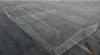 China Heavy Galvanized Gabion Wire Mesh KAWAT BRONJONG 2x1x0.5Mx2.7mm 3.4mm for sale