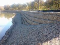 China Reinforced Gabion Wire Mesh Solid Structure  High Tensile Gabion Basket Fence for sale