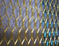 China Decorative Expanded Wire Mesh 40x80mm Ceiling Curtain Wall Steel Expanded Metal Sheet for sale