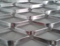 China Decorative Expanded Wire Mesh 40x80mm Ceiling Curtain Wall Steel Expanded Metal Sheet for sale