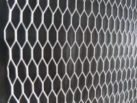 China Isosceles Fancy Hexagonal Steel Mesh，4mm Equivalent Stem Diamond Shape Metal Mesh for sale