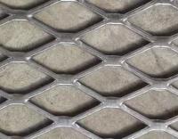 China 0.5mm Rolled Flat Steel Mesh Stretch Galvanized Expanded Metal Screen for sale