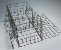 China 3.5mm Welded Stone Cage Net，Electric Welding Metal Mesh 50x50mm for sale