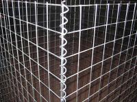 China 3.5mm Welded Stone Cage Net，Electric Welding Metal Mesh 50x50mm for sale