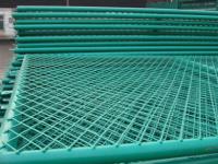 China Framework Euro Welded Fence 8 Gauge Welded Wire Mesh 80x160mm for sale