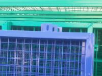China Framework Euro Welded Fence 8 Gauge Welded Wire Mesh 80x160mm for sale