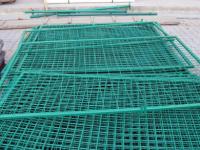 China Framework Euro Welded Fence 8 Gauge Welded Wire Mesh 80x160mm for sale