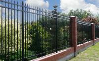 China 1.8m Zinc Steel Fence，Lawns Anti Corrosion Steel Balcony Fence for sale