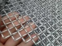 China Galvanized Stainless Woven Wire Mesh 6mm Steel Crimped Wire Cloth for sale