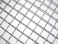 China Galvanized Stainless Woven Wire Mesh 6mm Steel Crimped Wire Cloth for sale
