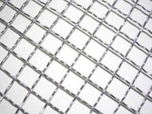China Galvanized Stainless Woven Wire Mesh 6mm Steel Crimped Wire Cloth for sale