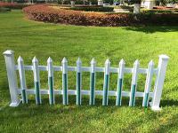 China 2800mm Lawn Patio Guard Rails 46×20mm PVC Coated Holland Wire Mesh Fence for sale