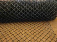 China 6ft Diamond Chain Link Fence Mining Hook Net 80x80mm for sale