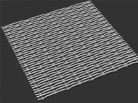 China Durable Crimped Wire Mesh , Gin Decorative Stainless Steel Wire Mesh Embossed for sale