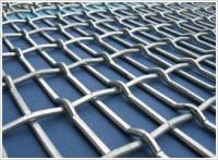 China Knurled Stainless Steel Mesh BBQ Intercrimp Wire Mesh 22mm for sale