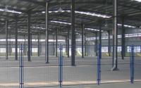 China Workshop Isolation Euro Welded Fence 5mm PVC Coated Welded Wire Fence 80×160mm for sale