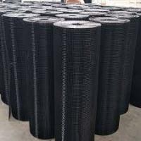 China Black PVC Coated Welded Wire Mesh Fencing 1x1 cage wire for sale
