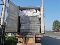 China Galvanized 2.0mm Gabion Wire Mesh Stone Cages Corrosion Protection 2*1*0.5m for sale