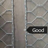 China 10x12cm Gabion Wire Mesh Slope Protection Galvanized for sale