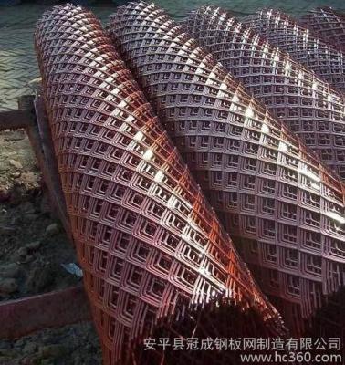China Low Carbon Steel Diamond Gi Expanded Metal Mesh Slope Protection for sale