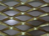 China 15x30mm Expanded Wire Mesh Aluminum Alloy Decorative Metal for sale