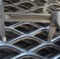 China Heavy Duty 15x25mm Galvanized Expanded Metal Mesh Low Carbon Steel for sale