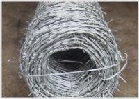 China BWG 12 Double Strand Barbed Wire Hot Dip Galvanized Beautiful Use for sale