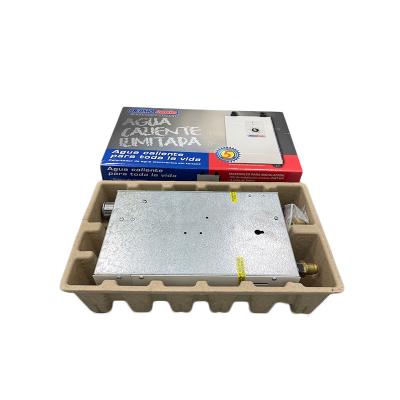 China Dry Pressed Recycled Paper Tray , Sugarcane Molded Pulp Tray Packaging for sale
