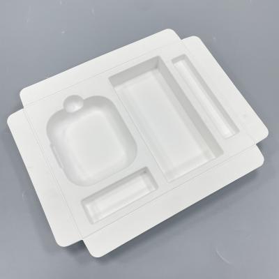 China Cosmetic Packaging Biodegradable Packaging Waterroof Packaging Molded Pulp Tray for sale