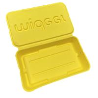 China Biodegradable Color Pulping Paper Tray Eco-Friendly Pulp Molded Pen Packaging Tray for sale