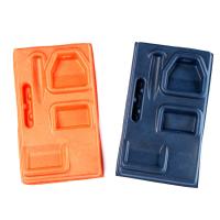 China Oil Resistant Wet Press Molded Pulp , Waterproof Molded Fiber Tray for sale