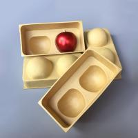China Wet Press Biodegradable Paper Tray , Bamboo Paper Molded Paper Pulp for sale