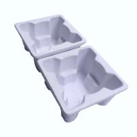 China Bagasse Recycled Paper Tray , Antistatic Paper And Cardboard Packaging for sale