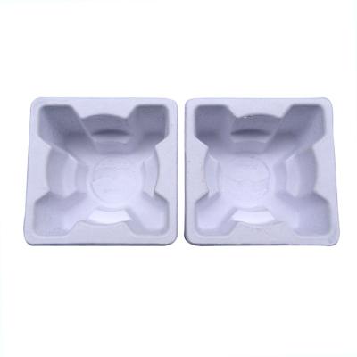 China Bagasse Recycled Paper Tray , Antistatic Paper And Cardboard Packaging for sale
