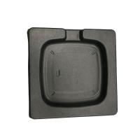 China Bagasse Wet Press Pulp Tray , Black Moulded Paper Pulp Packaging for sale