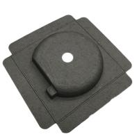 China Eco Friendly Colored Paper Trays Wood Pulp Material 0.8mm Thickness for sale