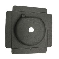 China Eco Friendly Colored Paper Trays Wood Pulp Material 0.8mm Thickness for sale