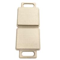 China Customized Eco-friendly Paper Pulp Box Packging Tray Brown Color With Dry Press for sale