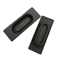 China Black Sugarcane Colored Paper Trays OEM Available Biodegradable  Compostable for sale