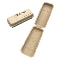 China ODM Pulp Storage Boxes , Dry Pressed Recycled Kraft Boxes  Waterproof for sale