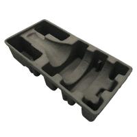 China Eco Friendly Colored Paper Trays Dry Pressed Black Color Staticproof for sale