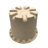 China Dry Press Molded Paper Pulp Inserts 3mm Thickness For Fowler Bottle for sale