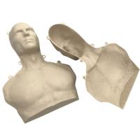China Thermoformed Biodegradable Paper Packaging 1.5mm Thickness With People Face for sale
