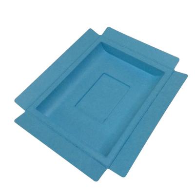 China Eco-Friendly Biodegradable Pulping Color Paper Tray Wet Press Customized Color for sale
