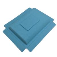 China Eco-Friendly Biodegradable Pulping Color Paper Tray Wet Press Customized Color for sale