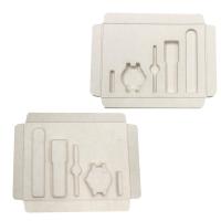 China Recycled Bamboo Pulp Packaging , Eco Tray Packaging For Watch for sale