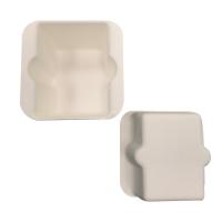 China Thermoformed Sugarcane Pulp Packaging 3mm Thickness Shockproof for sale