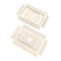 China Electronics Sugarcane Fiber Packaging , Oil Resistant Custom Molded Pulp for sale
